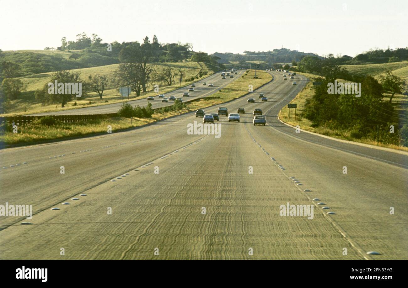 1970s highway hi-res stock photography and images - Alamy