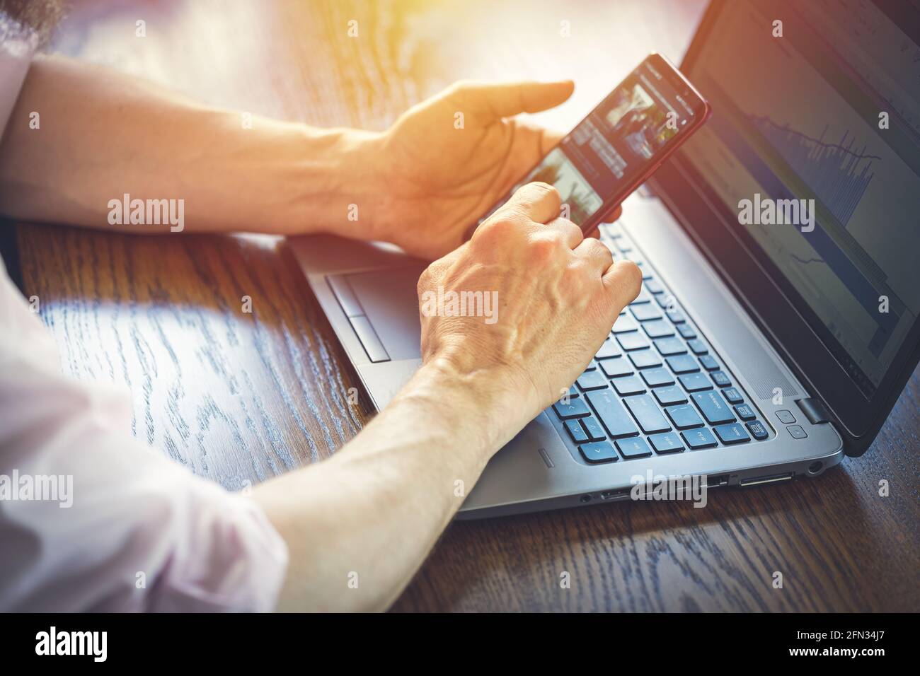 Working from home, home office, remote work Stock Photo - Alamy