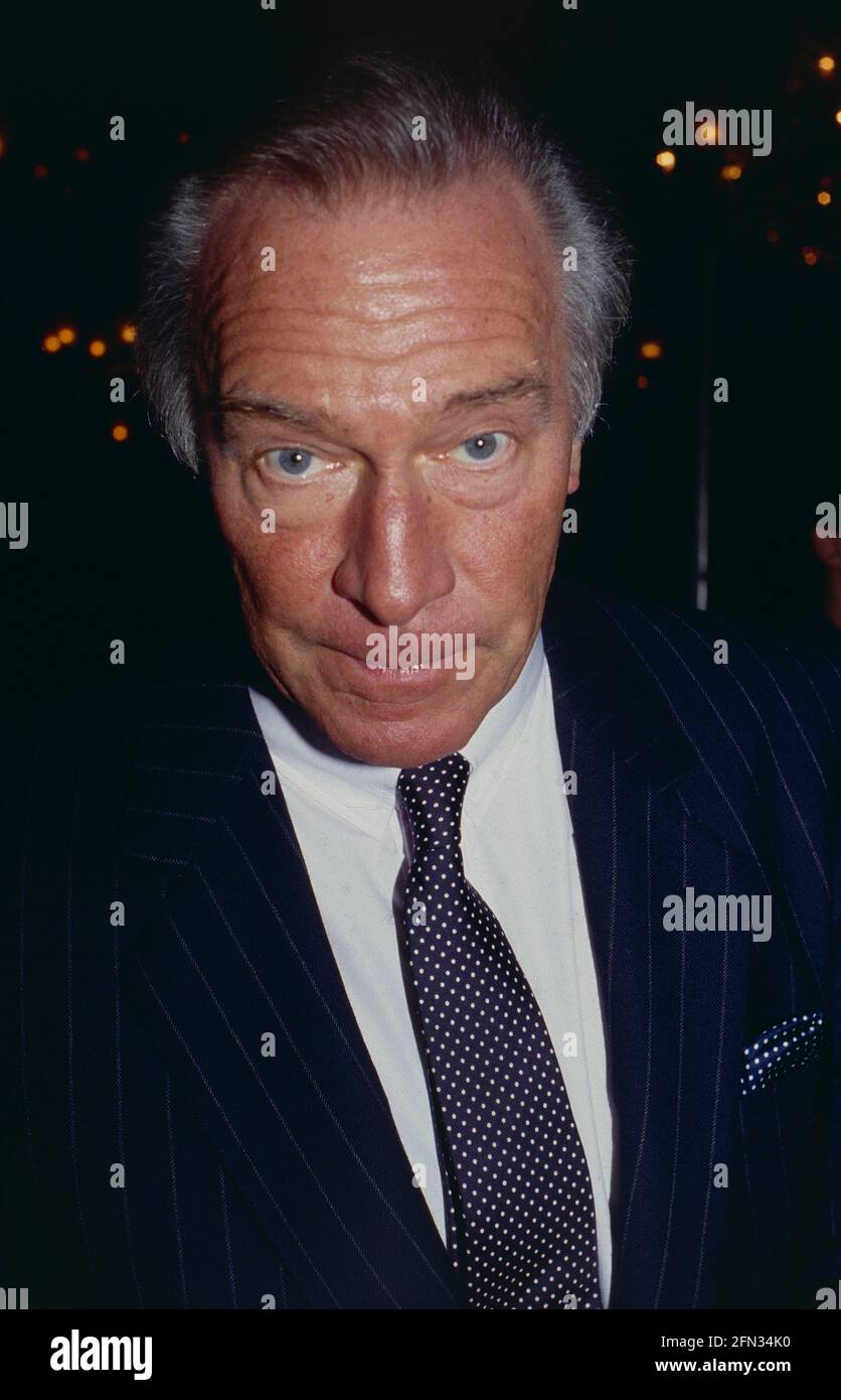 Christopher Plummer in New York City in December 1990. Photo Credit ...