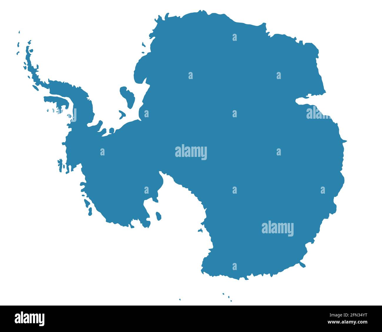 Illustration of Antarctica silhouette map. Source of map: http://legacy ...