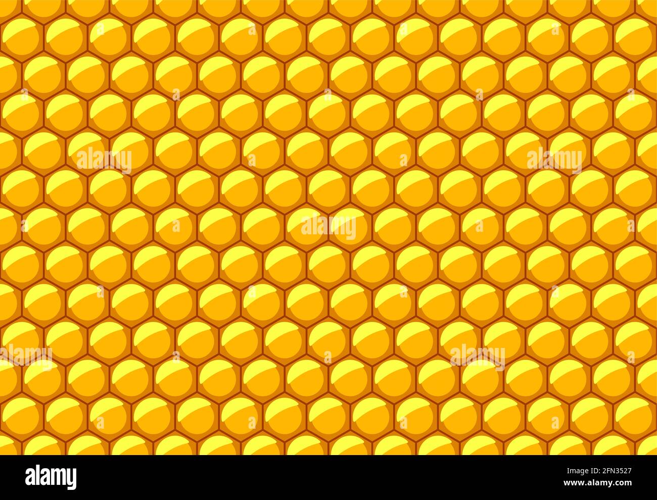 Seamless hexagon pattern of yellow honeycomb cells Stock Vector Image ... Seamless hexagon pattern of yellow honeycomb cells Stock Vector Image ...