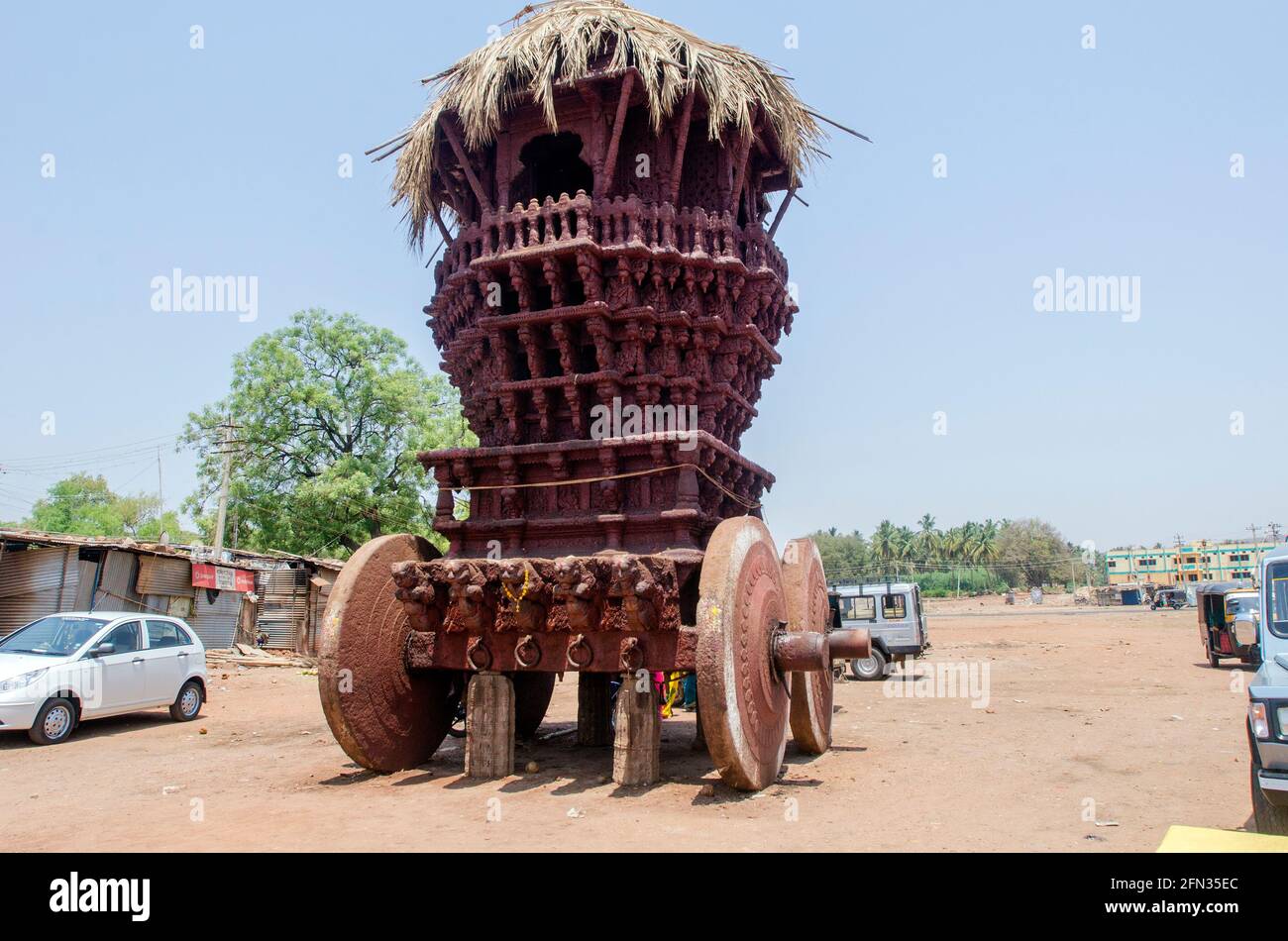 Banashankari devi temple hi-res stock photography and images - Alamy