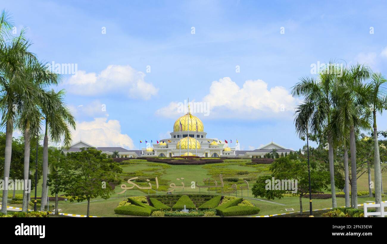 Royal palace Istana Negara in Kuala Lumpur, Malaysia during daytime ...
