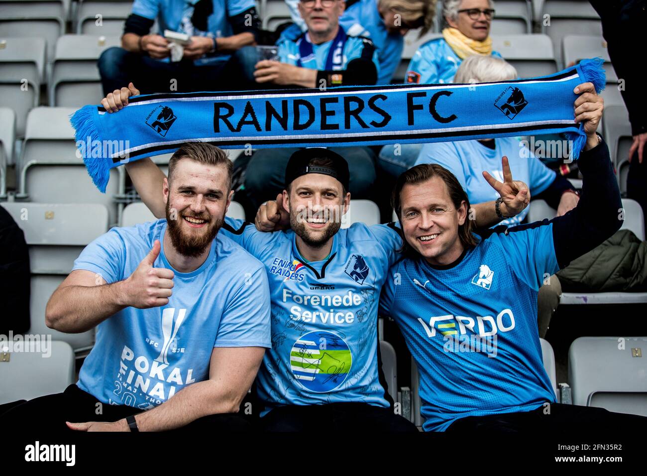 Randers fc football fans hi-res stock photography and images - Alamy