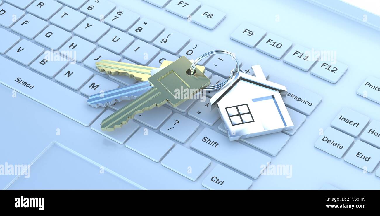 Pc real estate symbol hi-res stock photography and images - Alamy