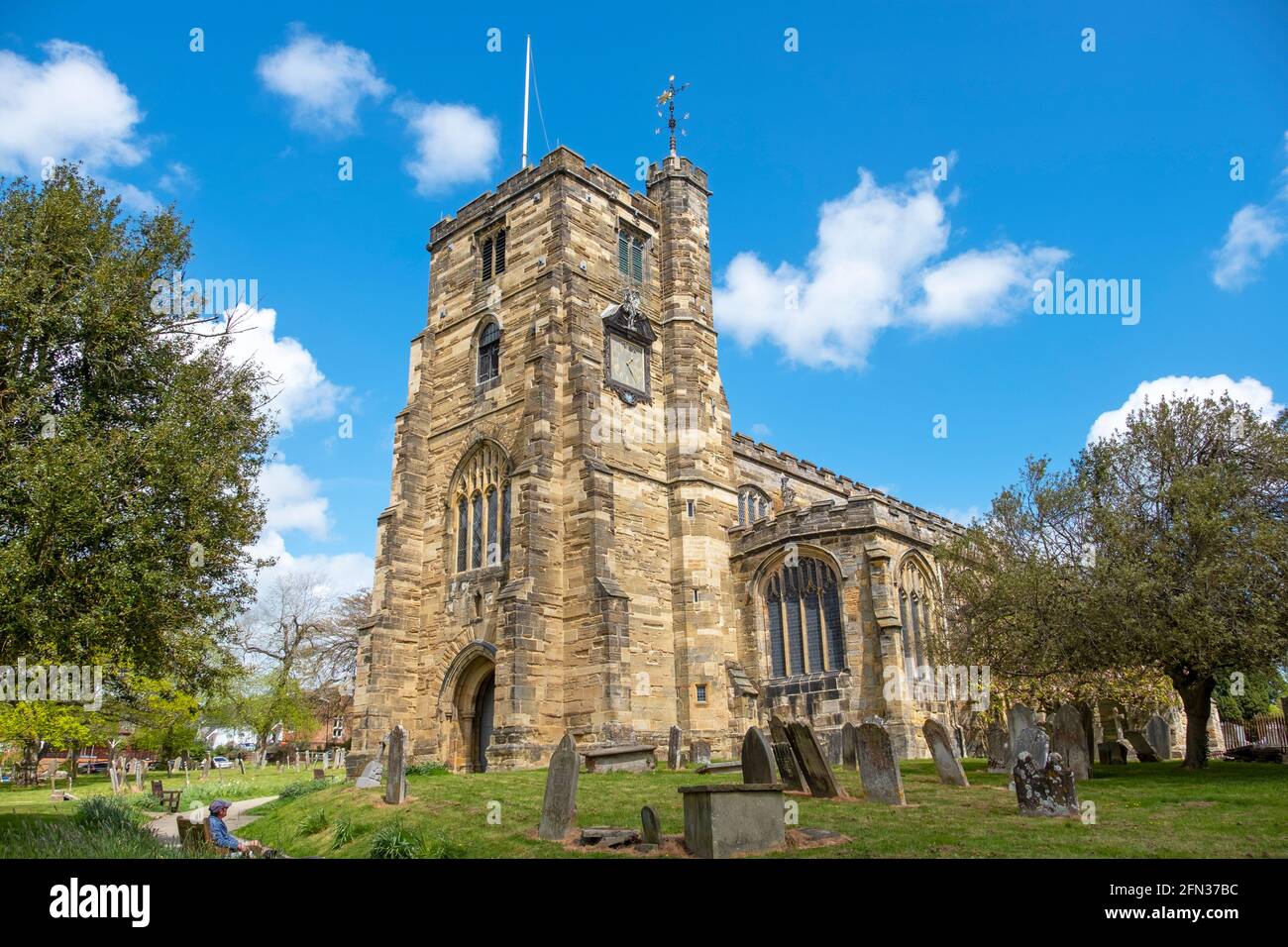 St dunstan’s church cranbrook hi-res stock photography and images - Alamy