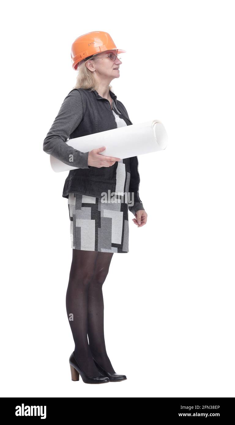 Confident female project manager Cut Out Stock Images & Pictures - Alamy