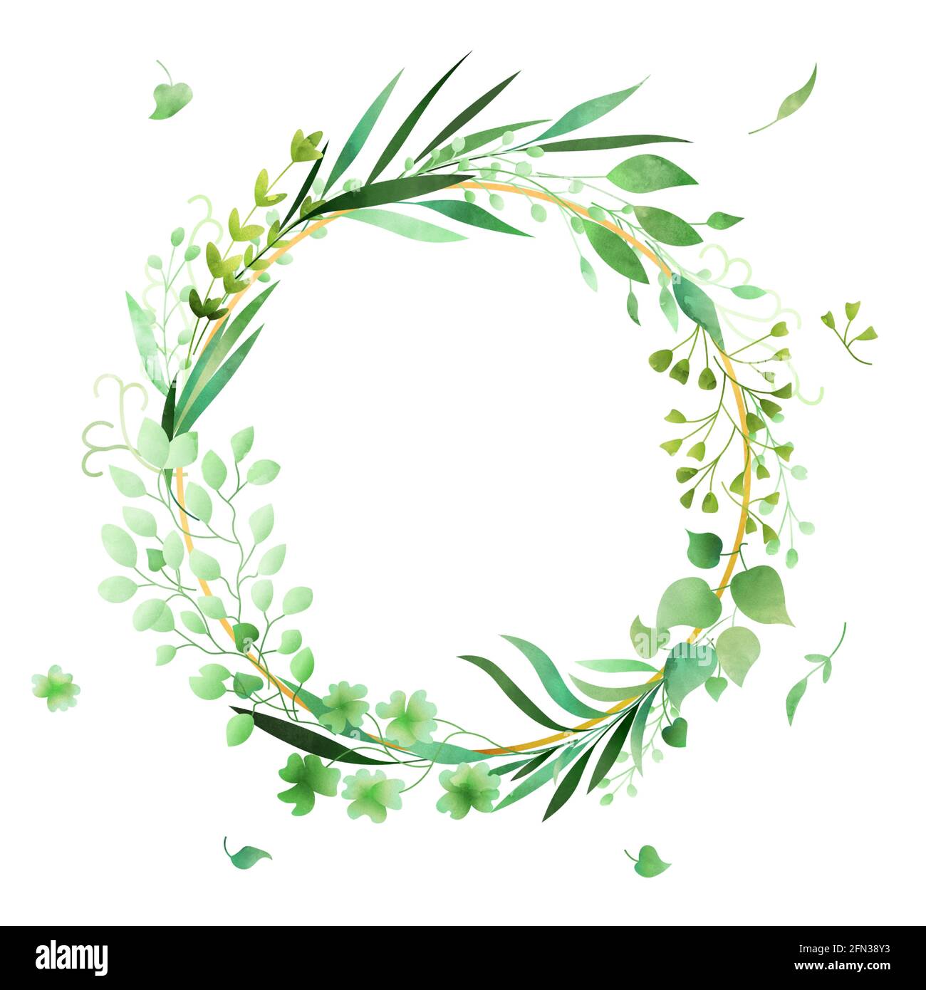 Hand drawn christmas frame Cut Out Stock Images & Pictures - Alamy