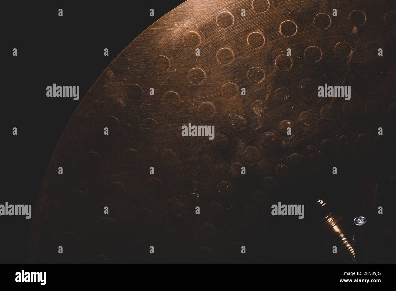 Flash Splash Cymbal macro close up portrait , abstract Stock Photo - Alamy