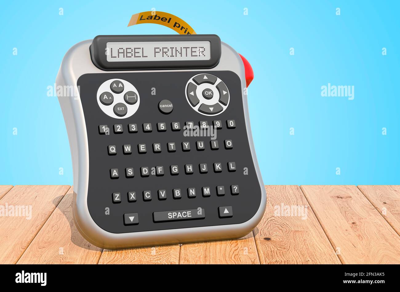 Label printer hi-res stock photography and images - Alamy