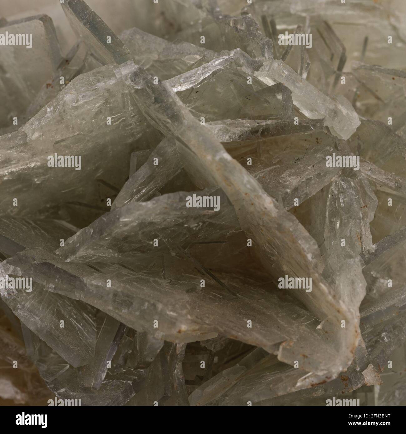 sample of a collector mineral called barite Stock Photo - Alamy