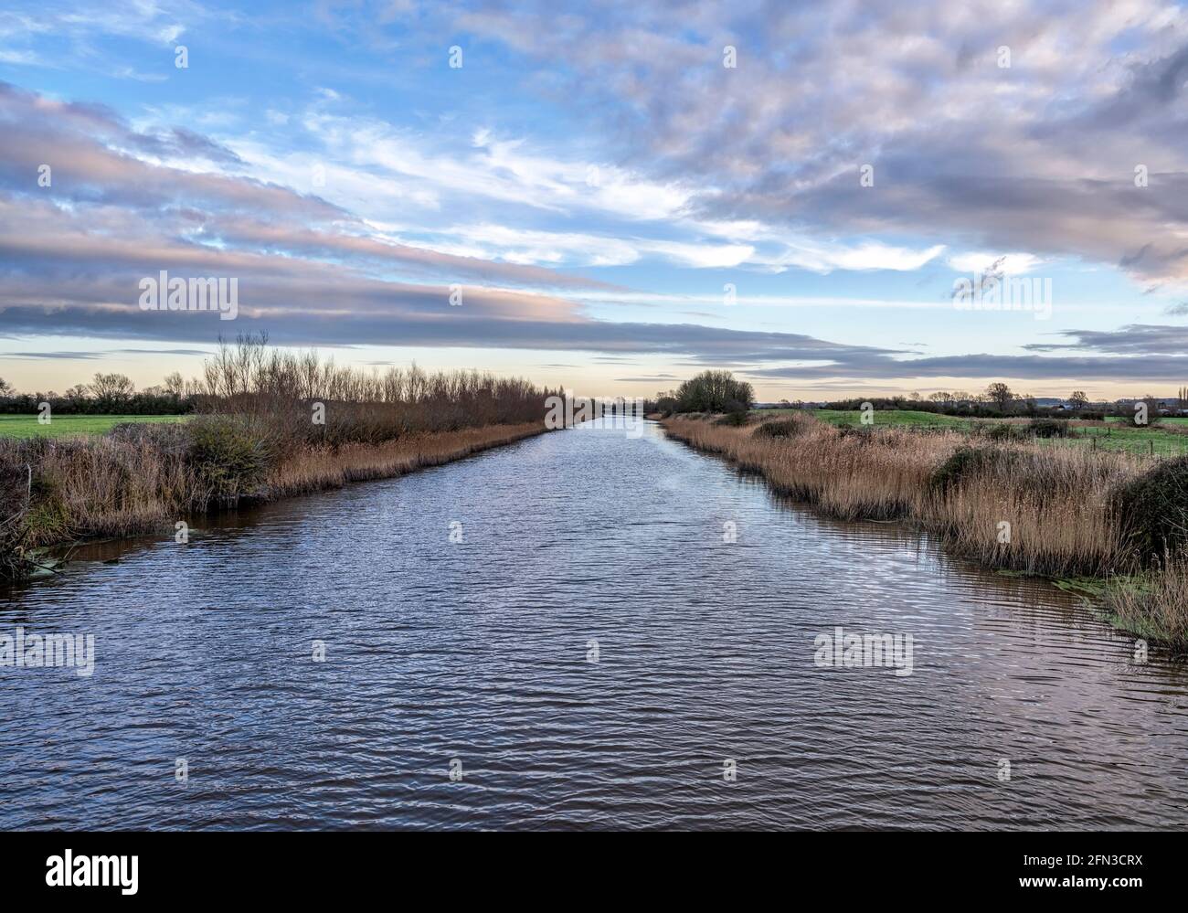 Artificial river huntspill hi-res stock photography and images - Alamy