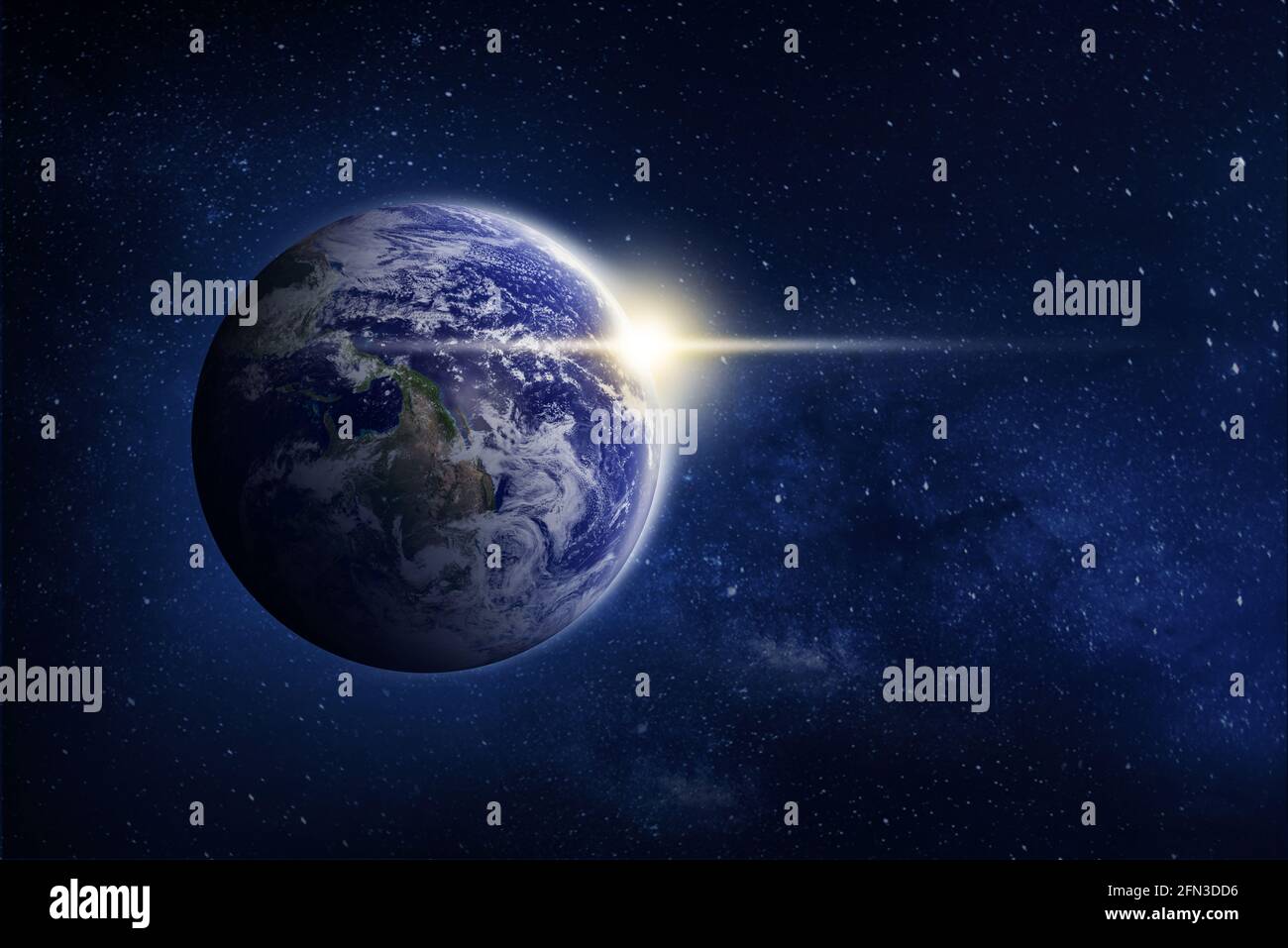 Planet earth, global world in space Stock Photo - Alamy