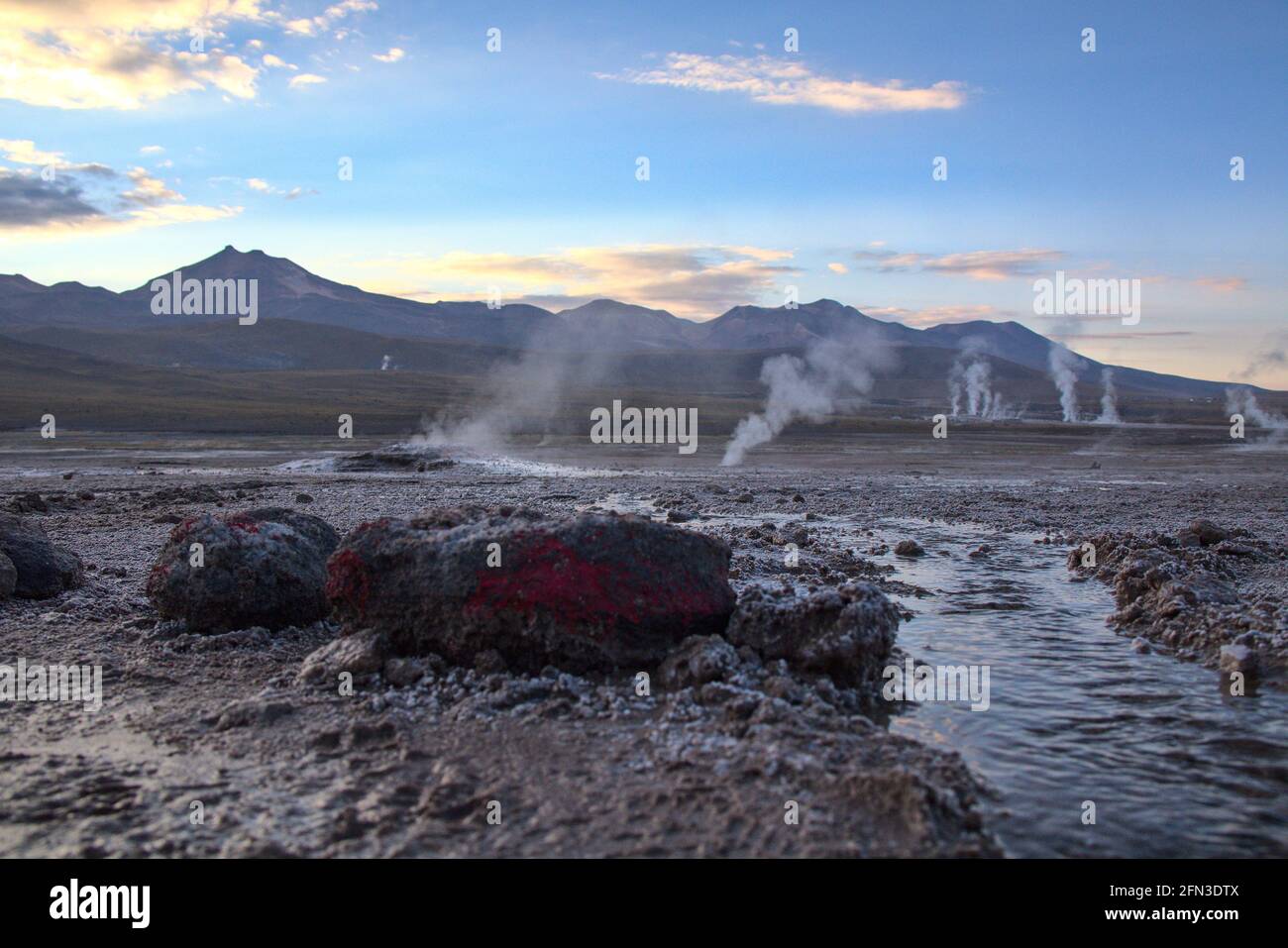 Geiser del Tatio - Cile Stock Photo - Alamy