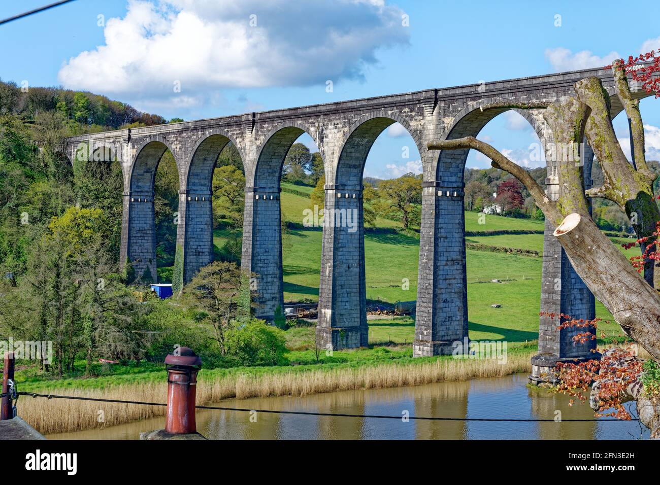 Railway viaduct view of tavistock hi-res stock photography and images ...