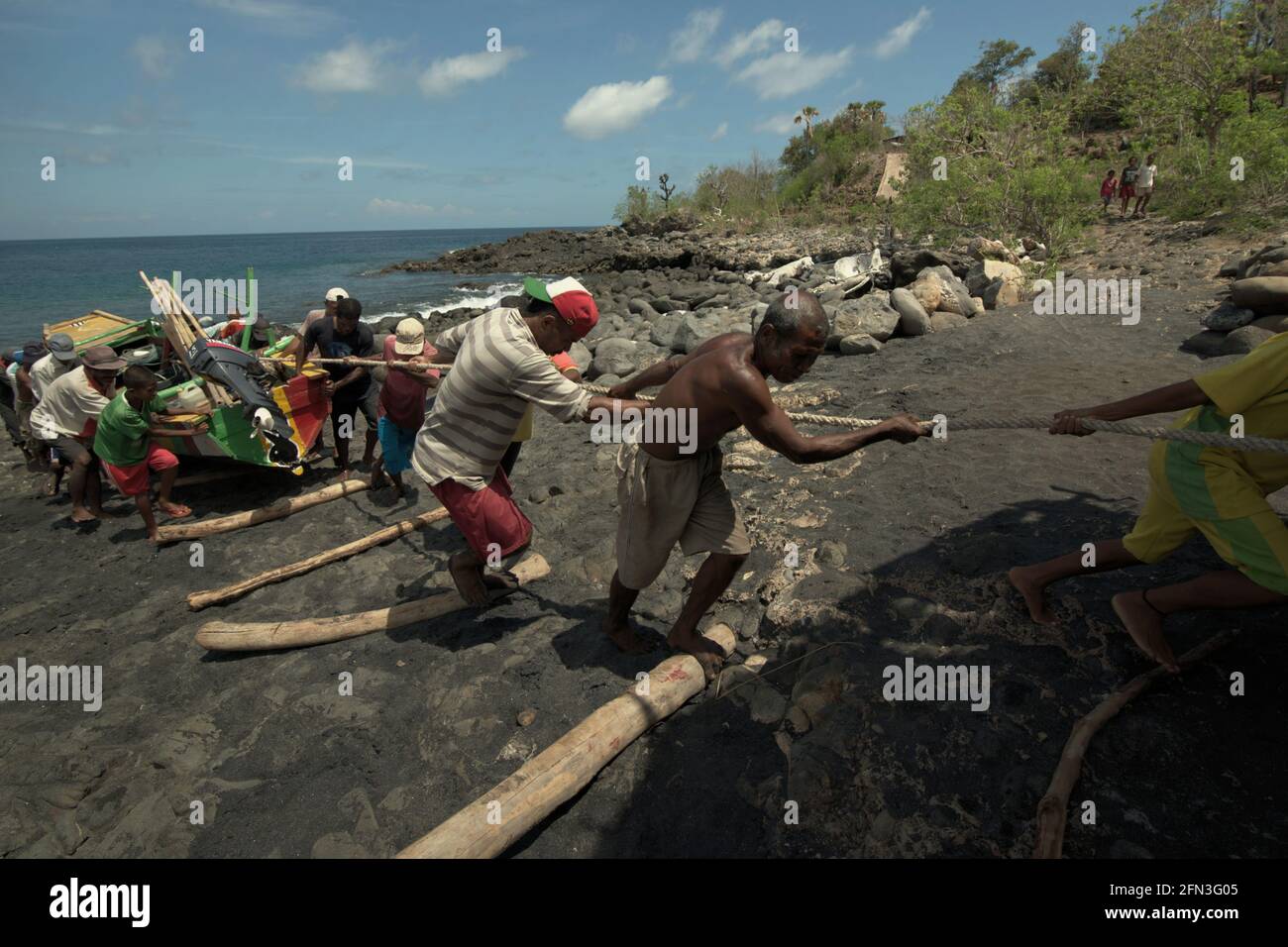 Aboriginal Whaling Village High Resolution Stock Photography and Images ...