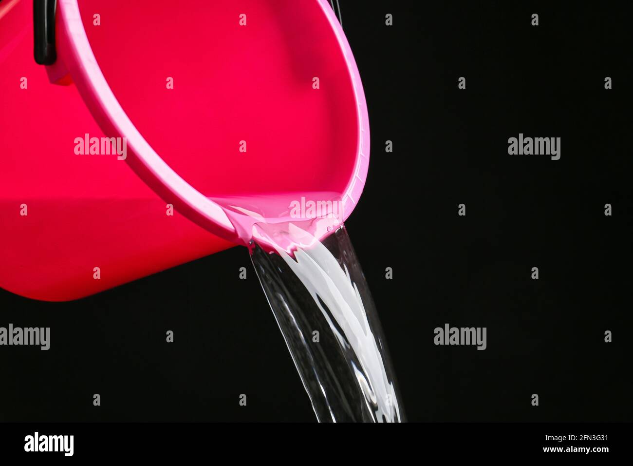 Pouring detergent bucket hi-res stock photography and images - Alamy