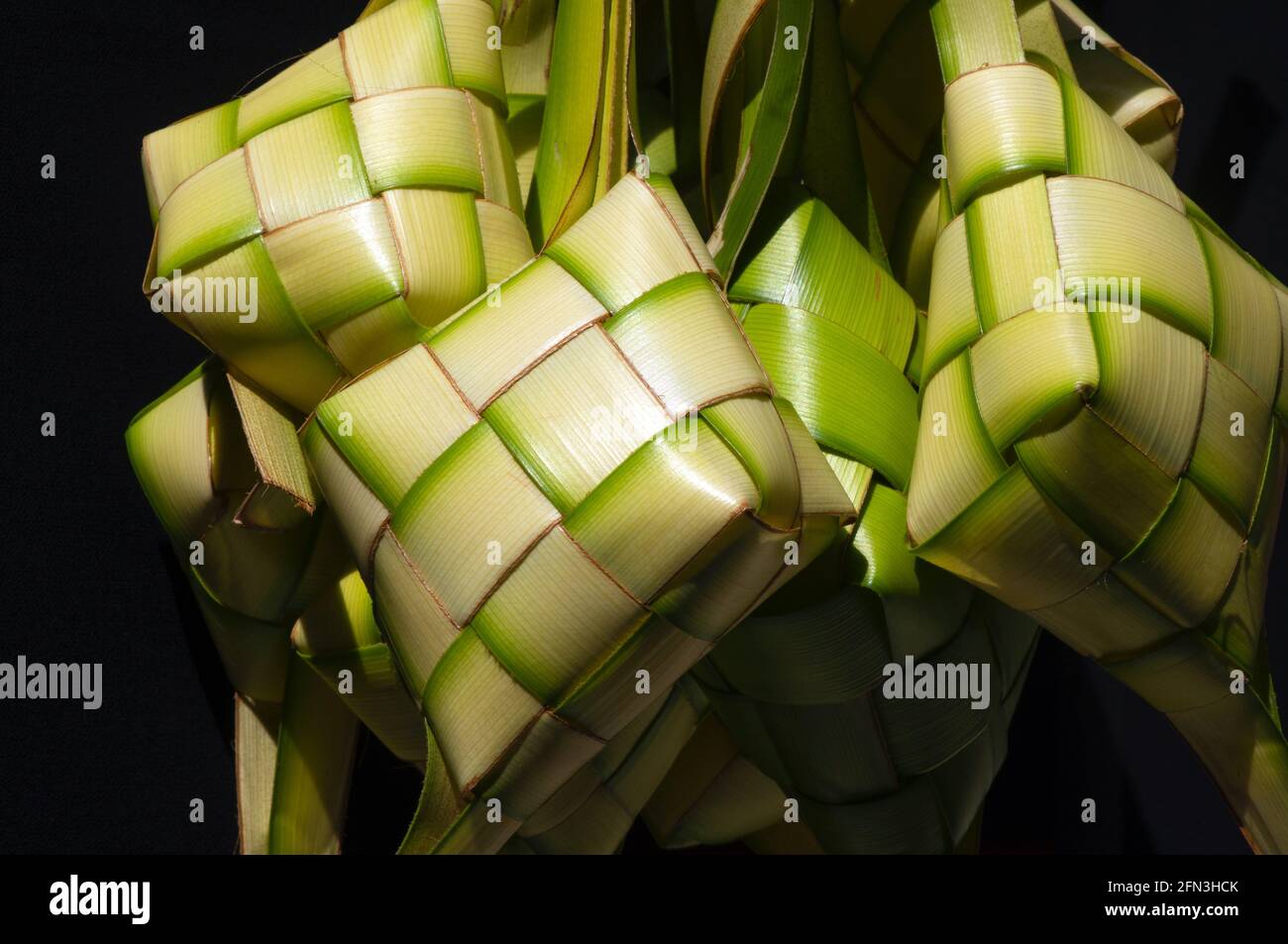 Woven coconut leaves hi-res stock photography and images - Alamy