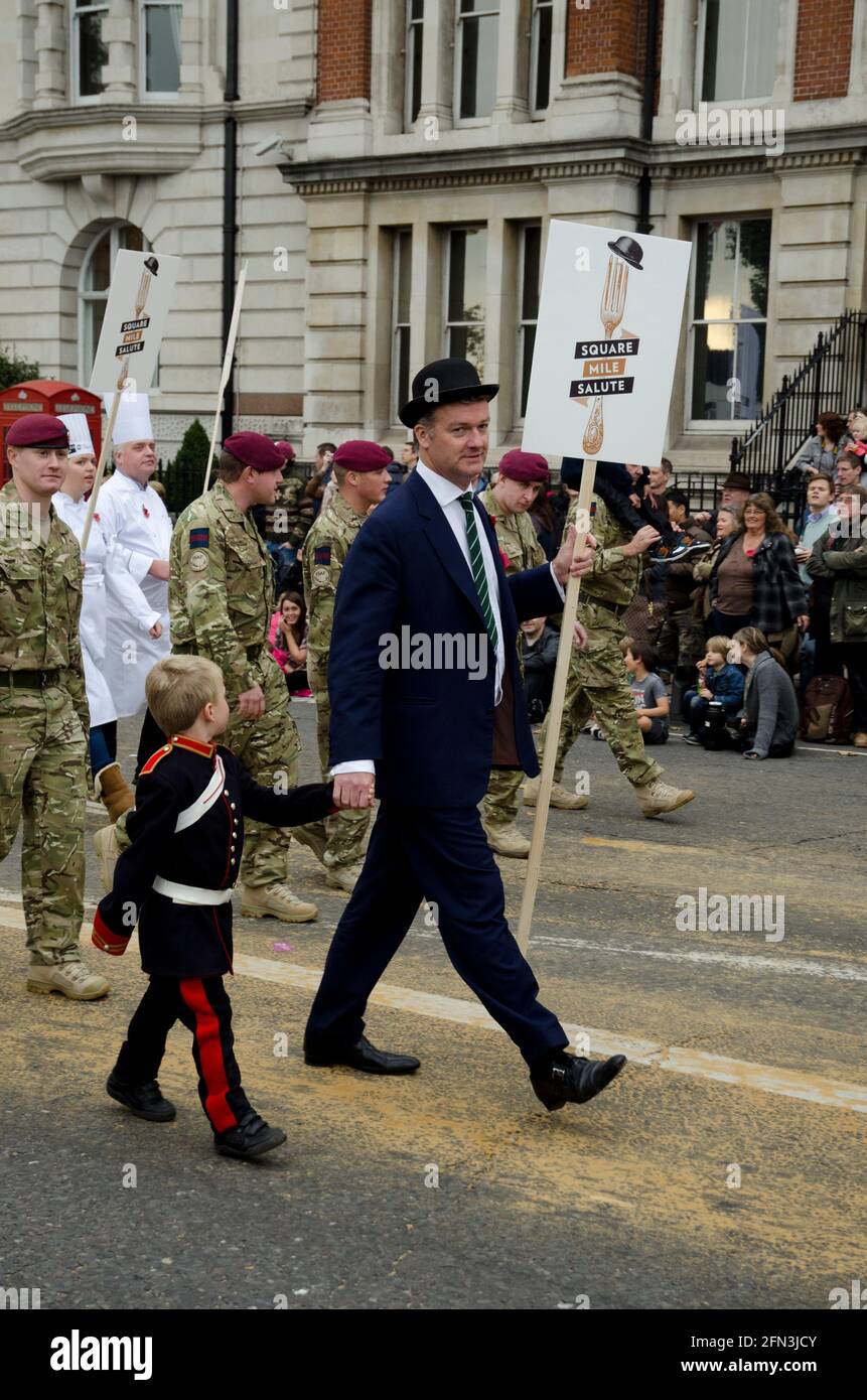 The city of london procession the lord mayors show costume hi-res stock ...