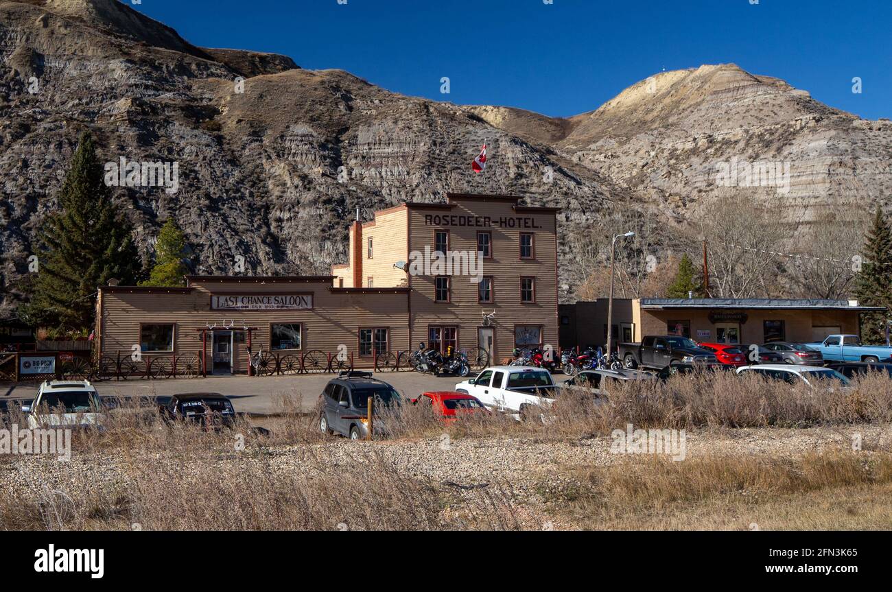 13/5/21 - The Last Chance Saloon and Rosedeer Hotel in Wayne, Alberta ...