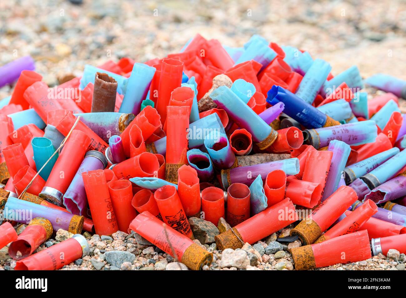 Cartridges on ground hi-res stock photography and images - Alamy