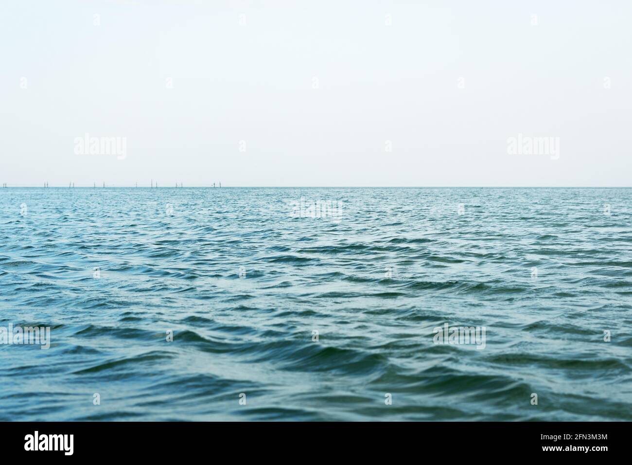 Ripples on the ocean water surface Stock Photo - Alamy