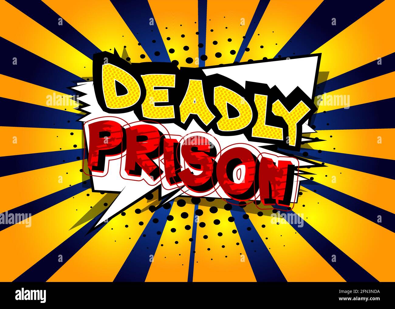 Dirty prison cell Stock Vector Images - Alamy