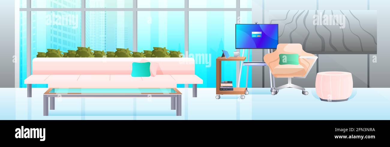 modern cabinet interior office room with furniture horizontal Stock ...