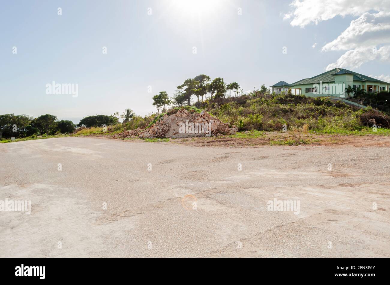 Unfinished roads hi-res stock photography and images - Alamy