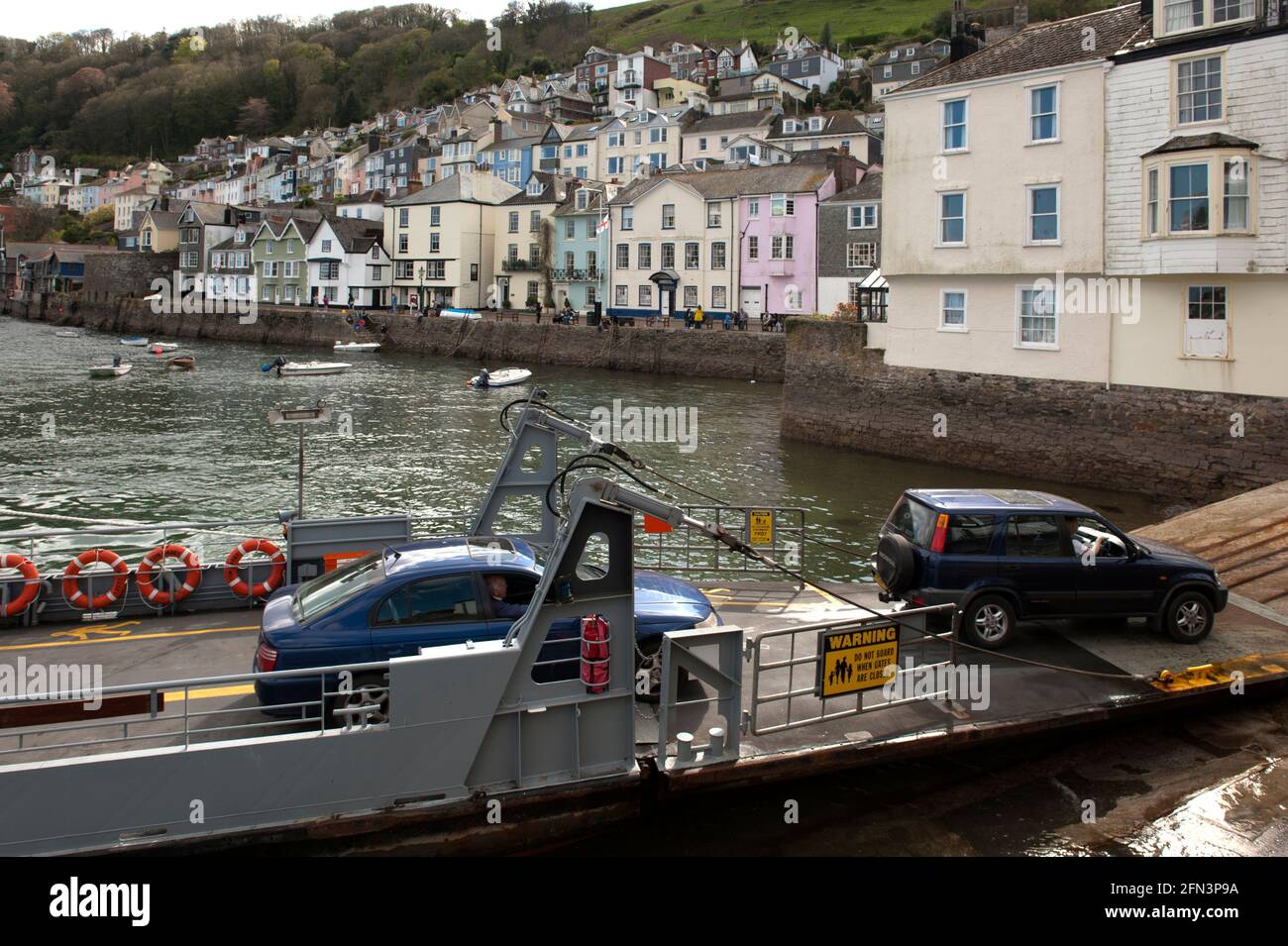 Ferry Crossing Fowey Cornwall Stock Photo - Alamy