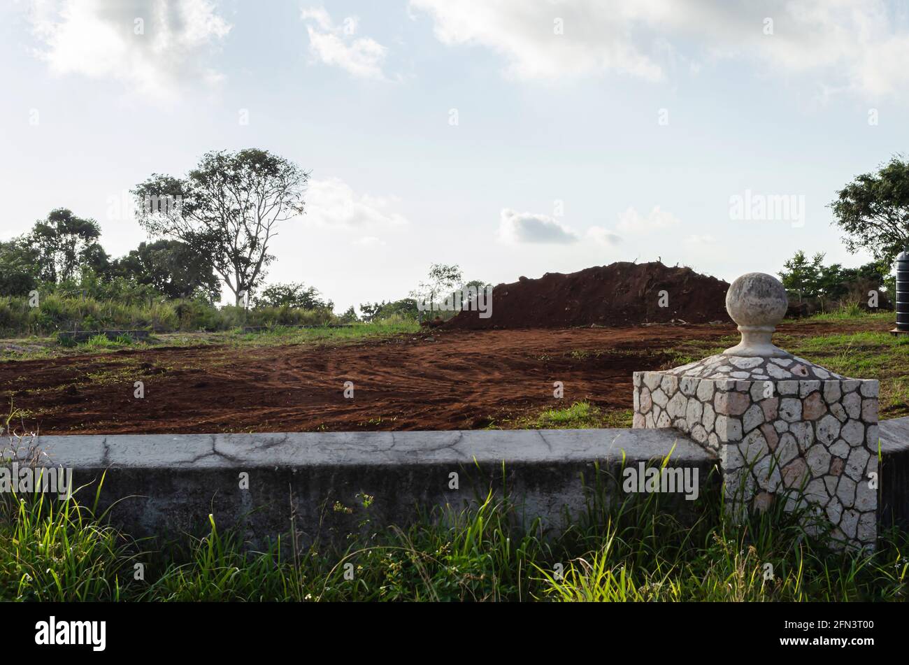 Clearing And Preparing Land For Construction Stock Photo - Alamy