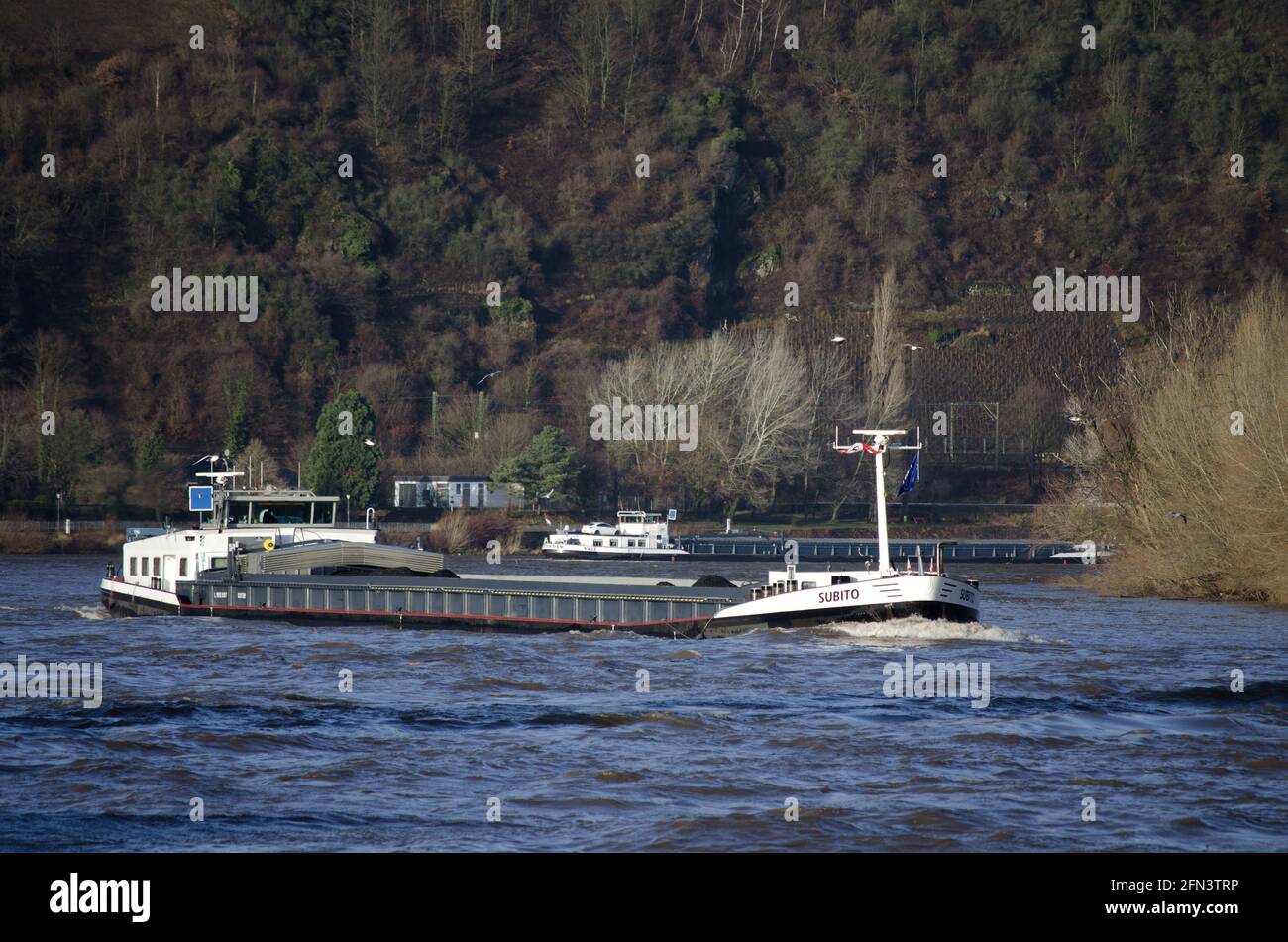 Rhine barge hi-res stock photography and images - Alamy