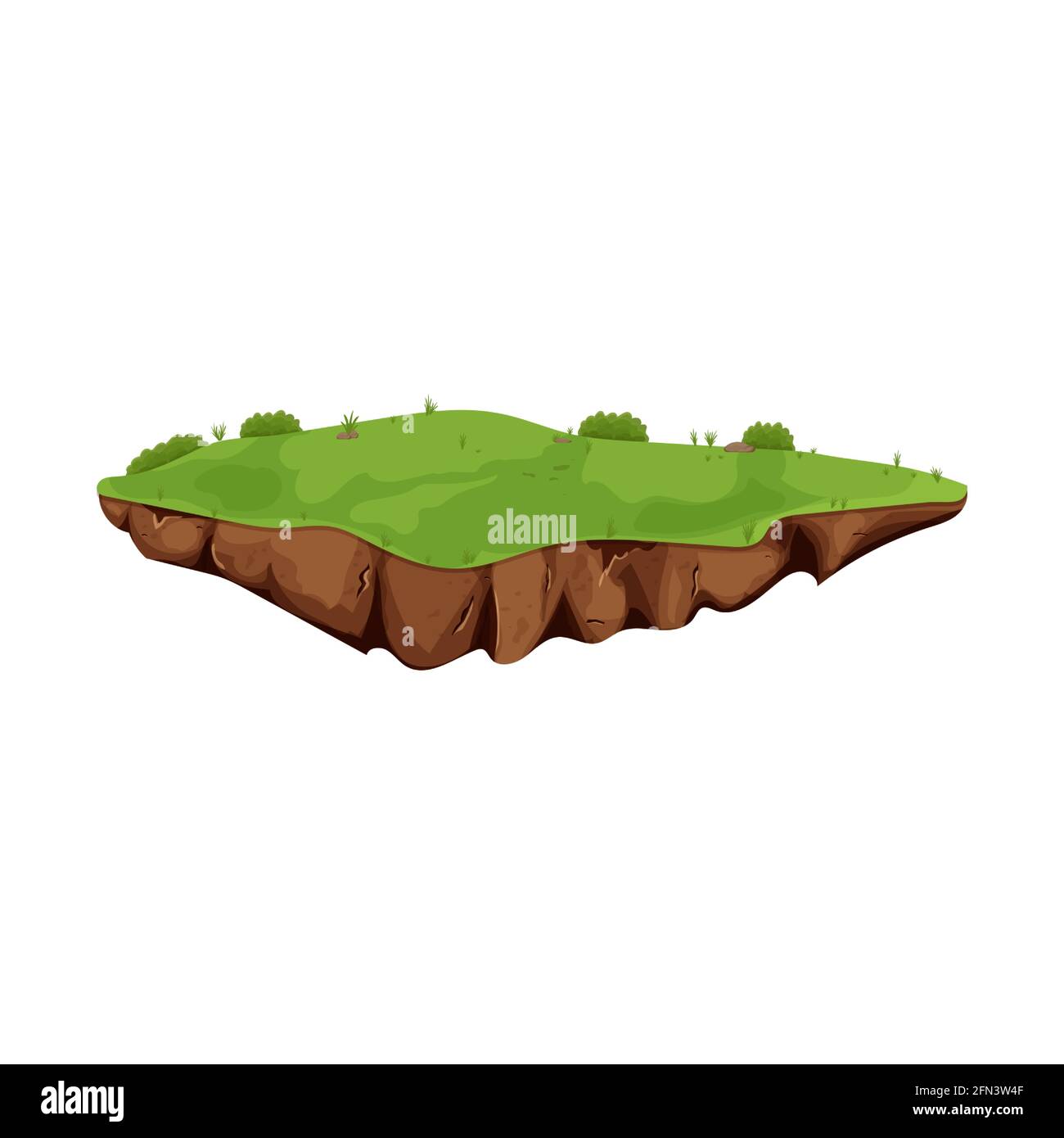 Floating Ground Vector