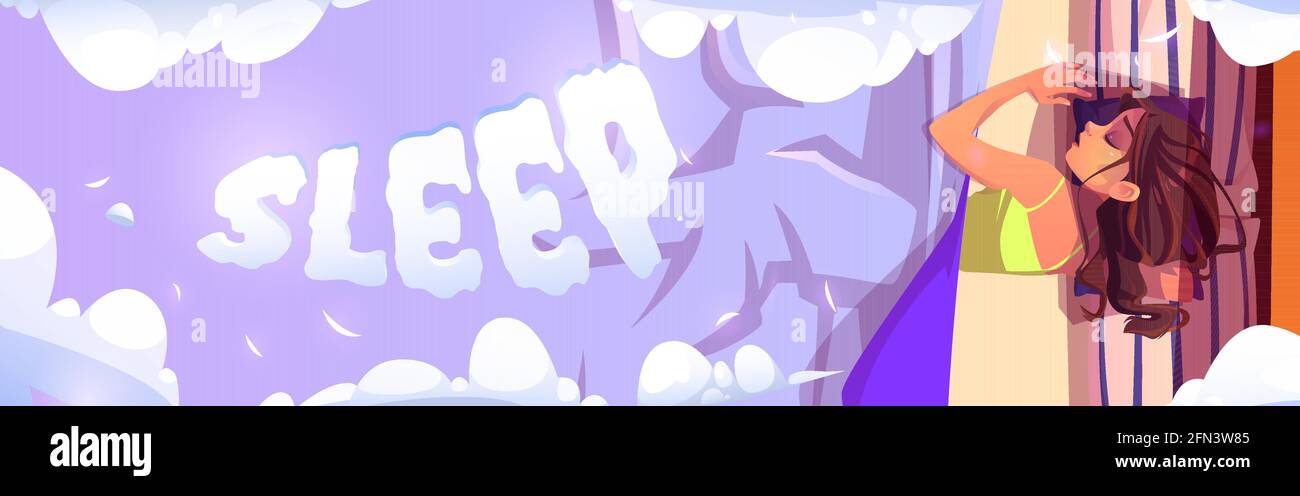 Girl lying on bed hotel room Stock Vector Images - Alamy