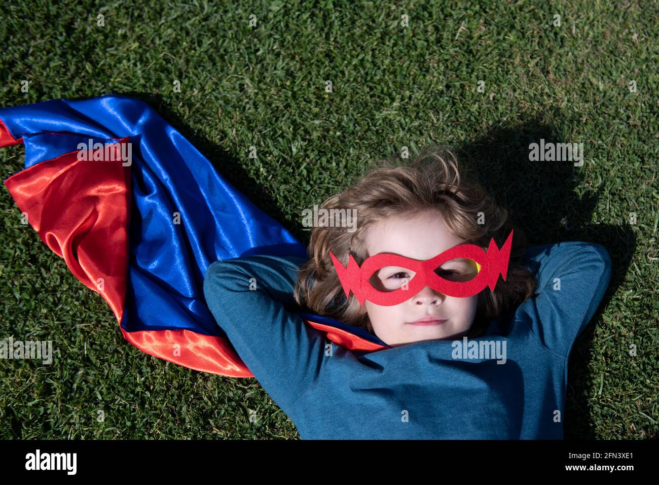 Man wearing superman costume hi-res stock photography and images - Alamy