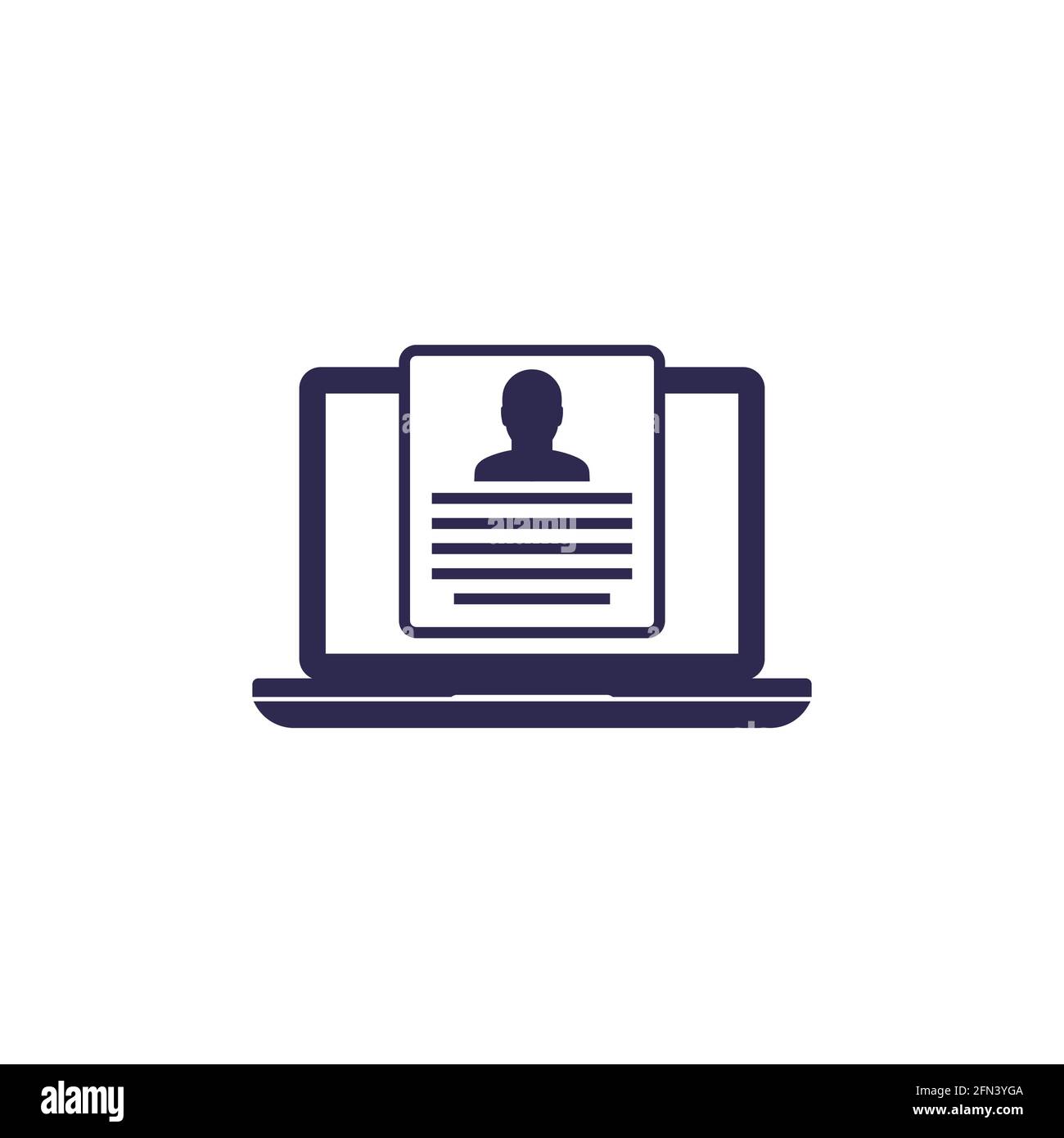 account info, user profile, personal data icon Stock Vector Image & Art ...