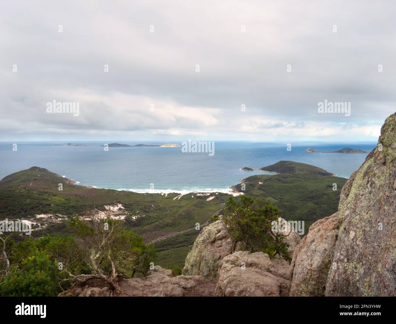 Wilsons Promontory National Park. Views from Mount Bishop Stock Photo ...