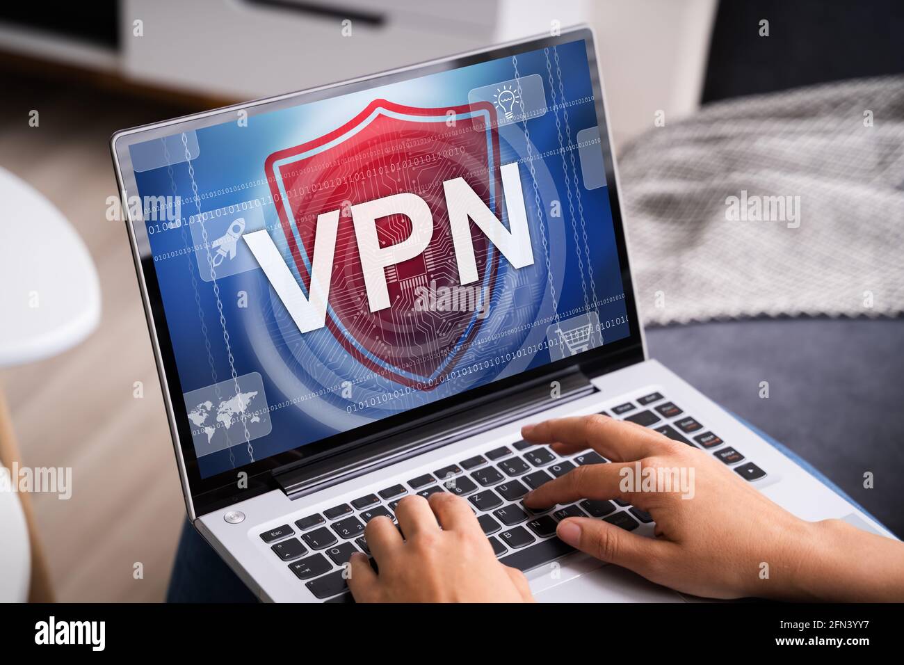 VPN Web Security Technology For Computer Network Stock Photo - Alamy