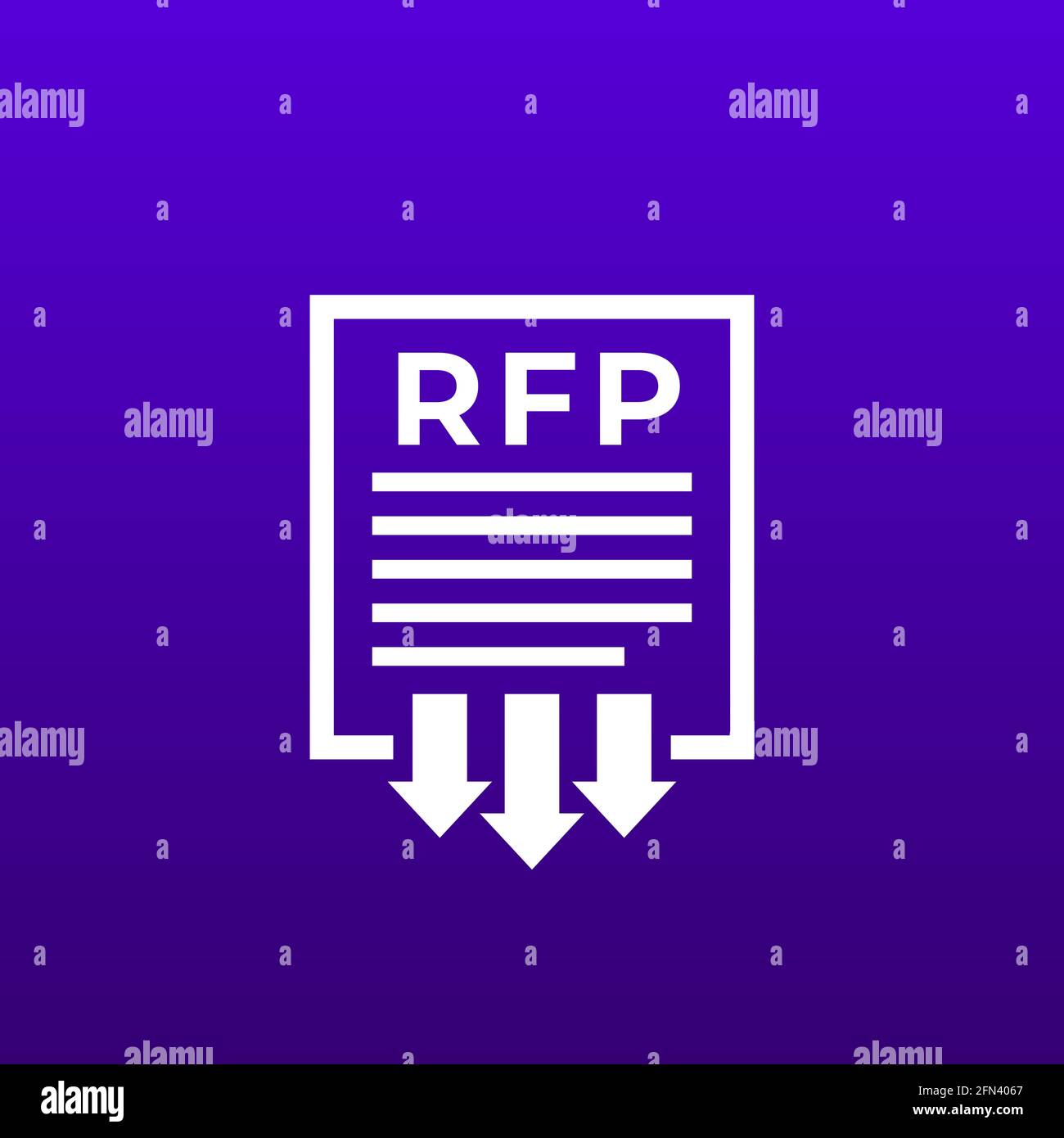 Rfp vector Stock Vector Images - Alamy