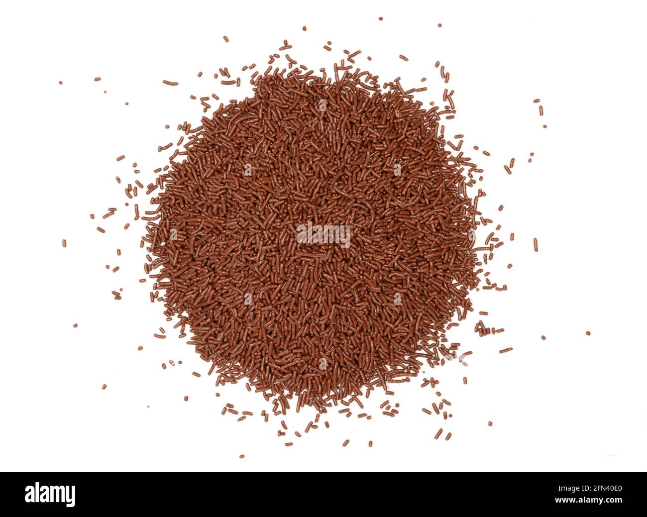 Typical dutch chocolate sprinkles (hagelslag), used on bread, cake or ...
