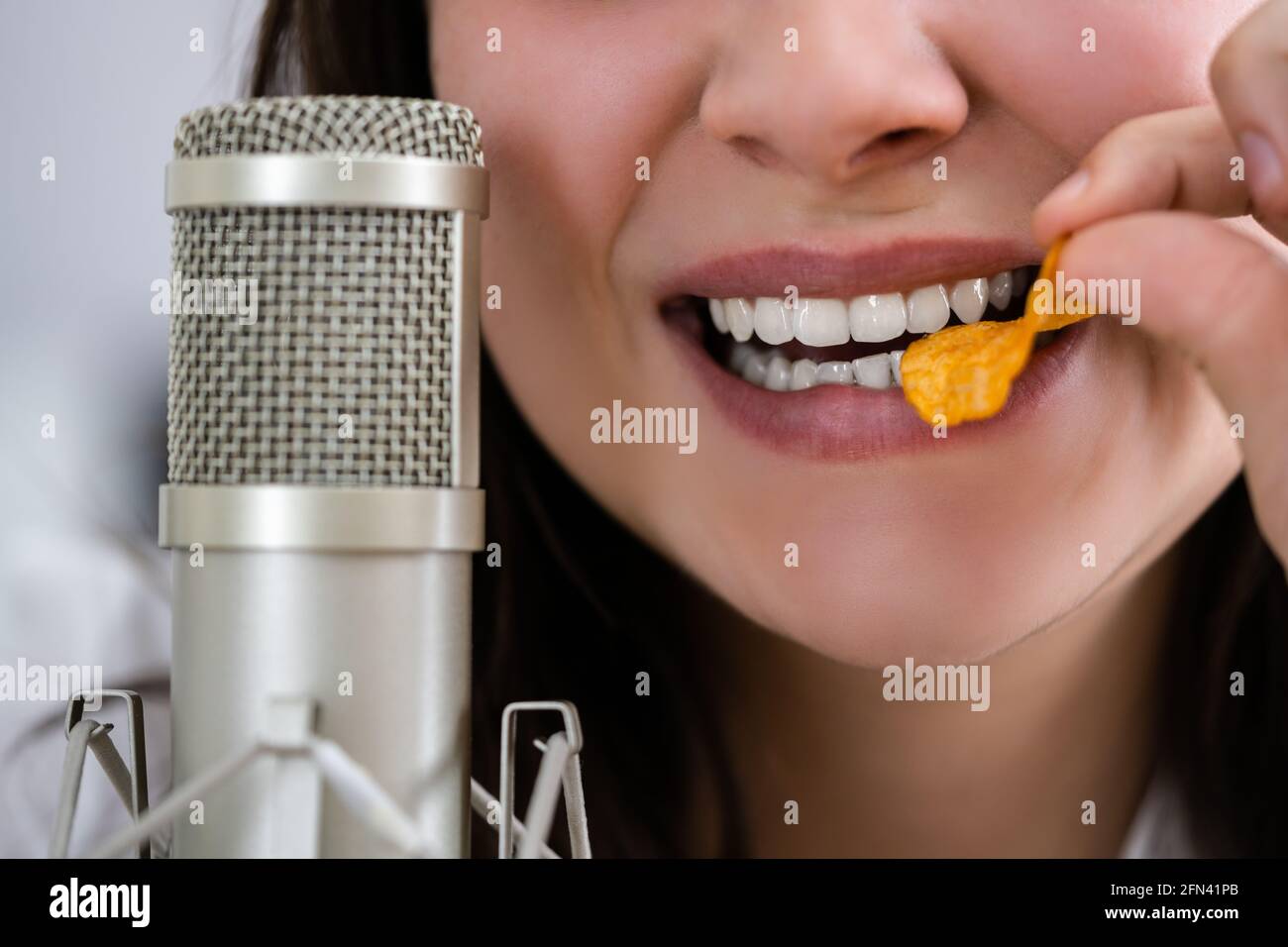 ASMR. Autonomic Sensory Meridian Response. Sensory System Stock Photo ...