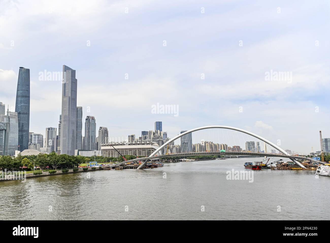 Footbridge constructing hi-res stock photography and images - Alamy