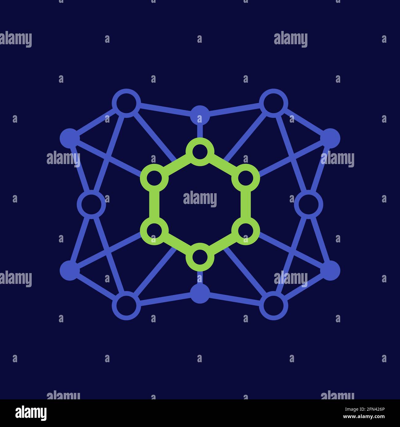 graphene, carbon material icon, vector Stock Vector Image & Art - Alamy