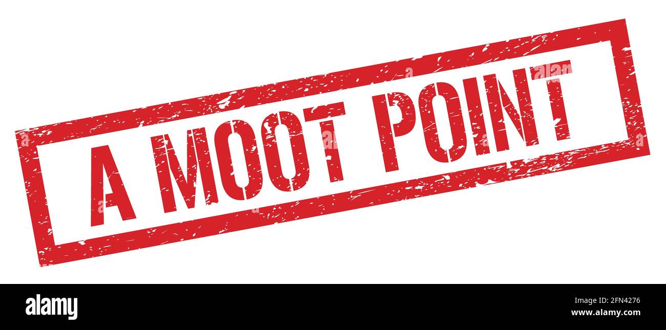 Moot point hi-res stock photography and images - Alamy