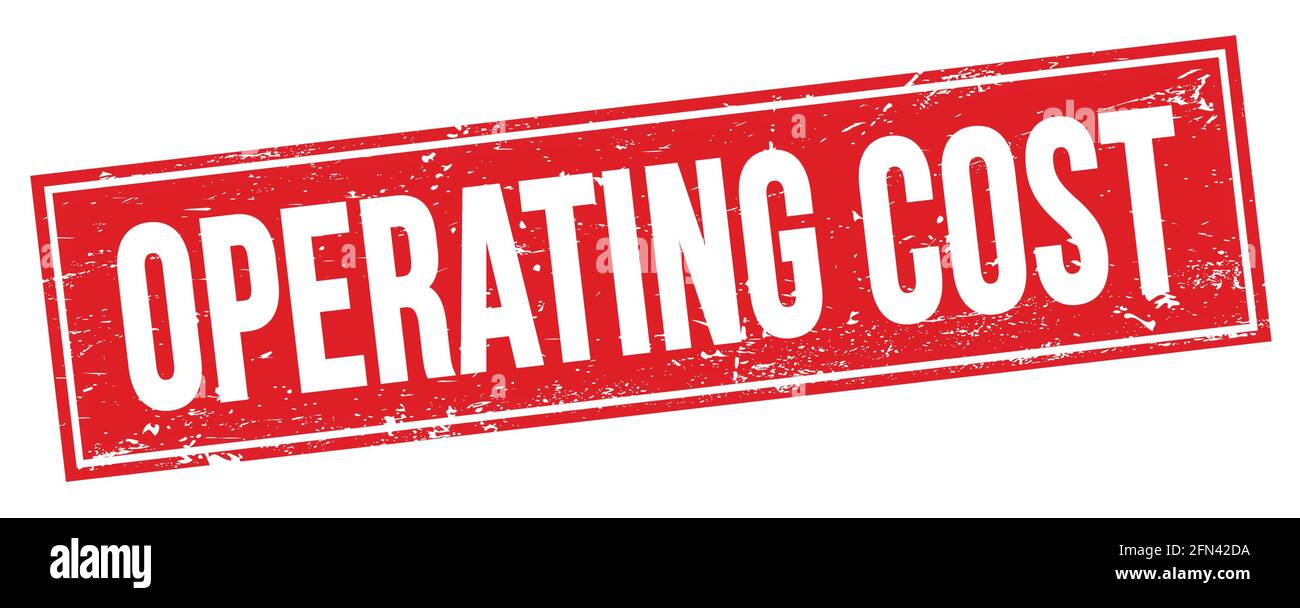 Operating cost word hi-res stock photography and images - Alamy
