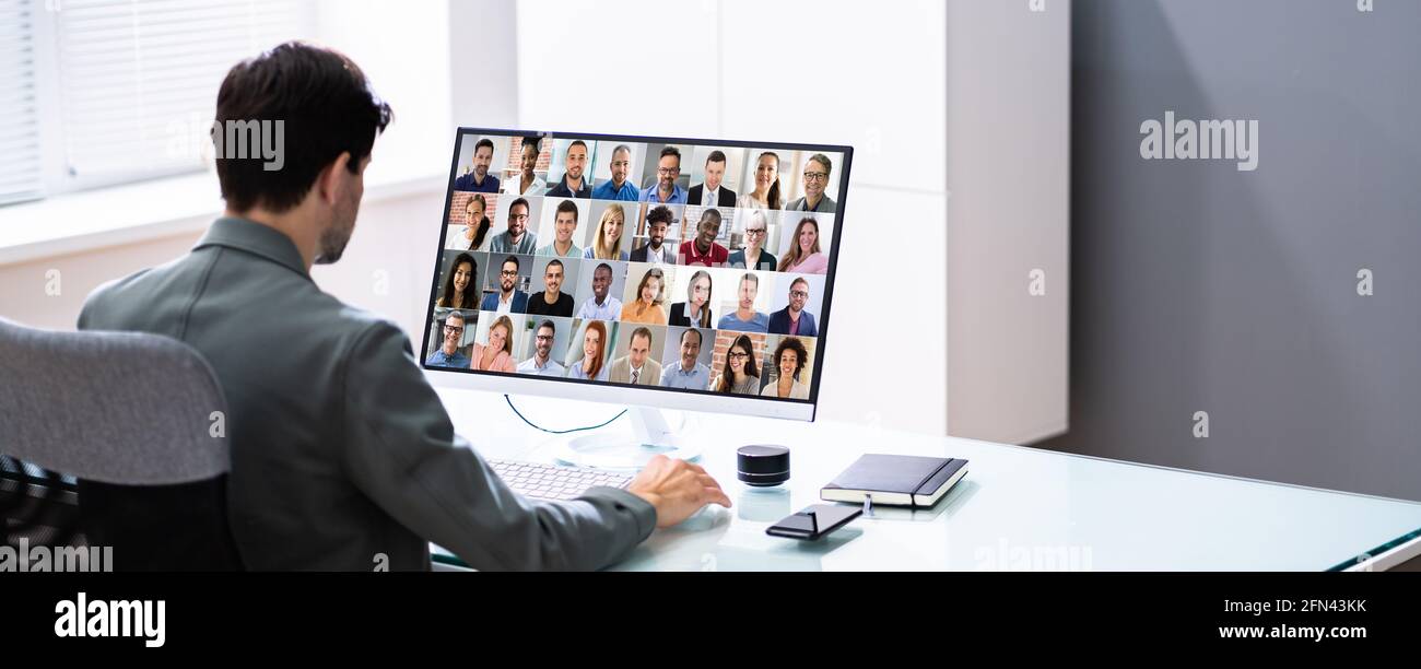 Virtual presentation hi-res stock photography and images - Alamy
