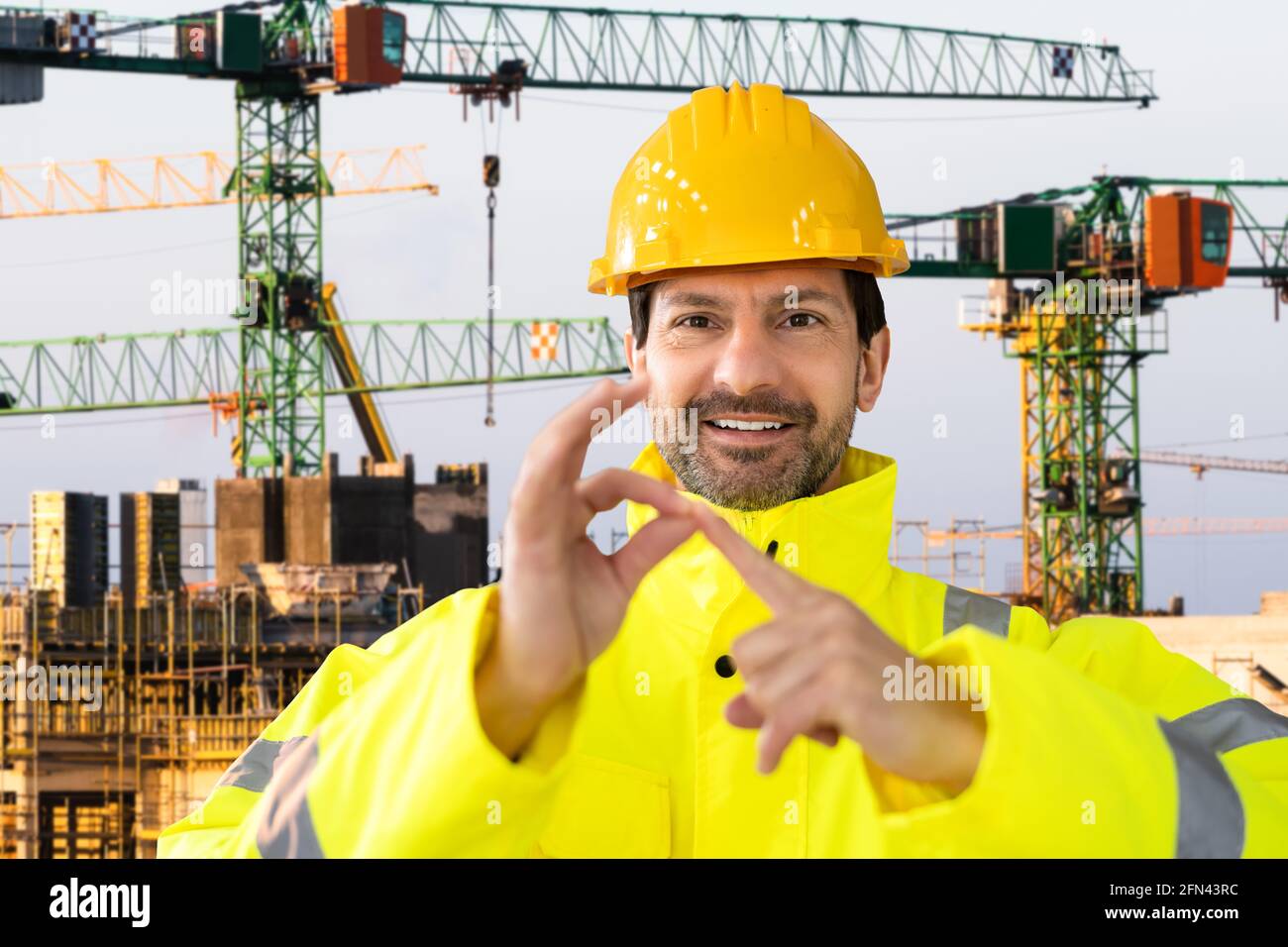 Disabilities showing sign language hi-res stock photography and images ...