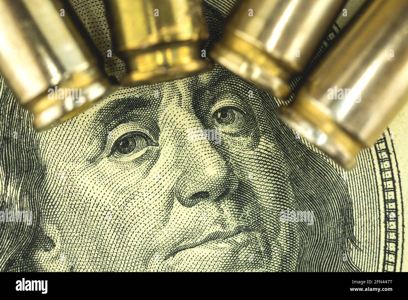 Dirty money, criminal and corruption money dollar concept background ...