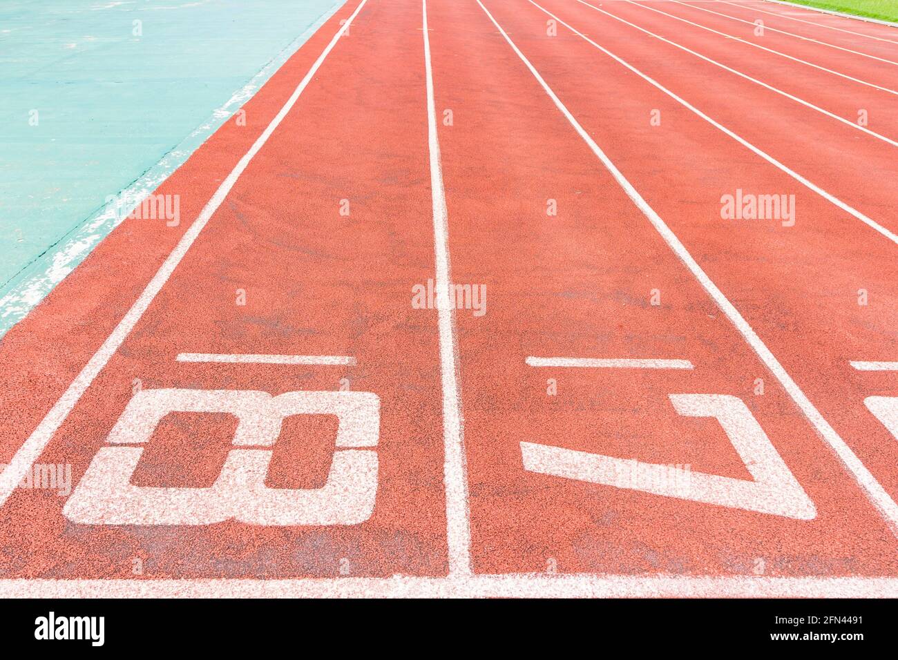 Old racetrack iat the park n the morning Stock Photo - Alamy