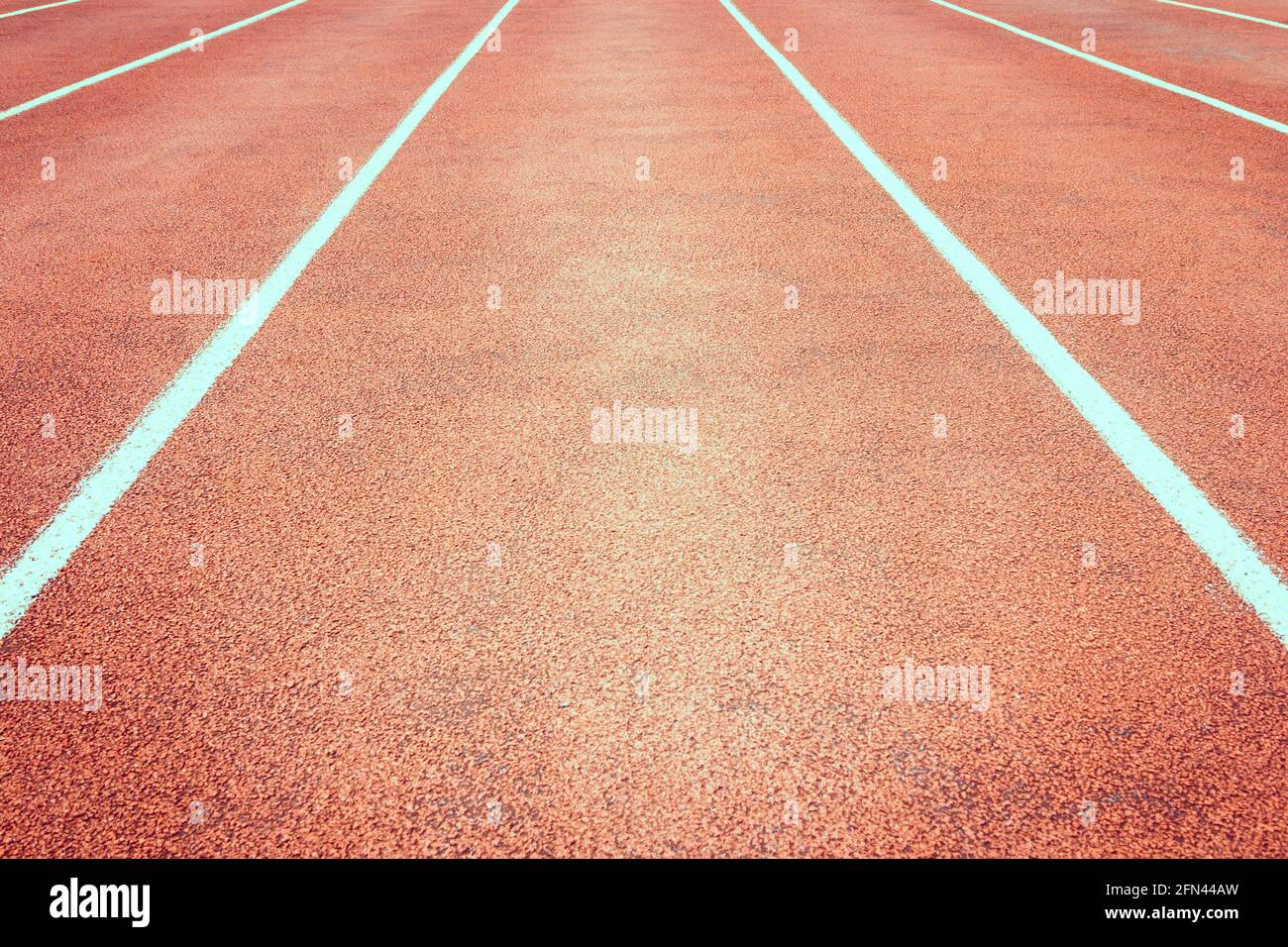 Old racetrack at the park in the morning Stock Photo - Alamy